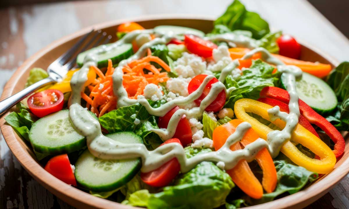 Three cheese Italian dressing for your salads – Sweetaly