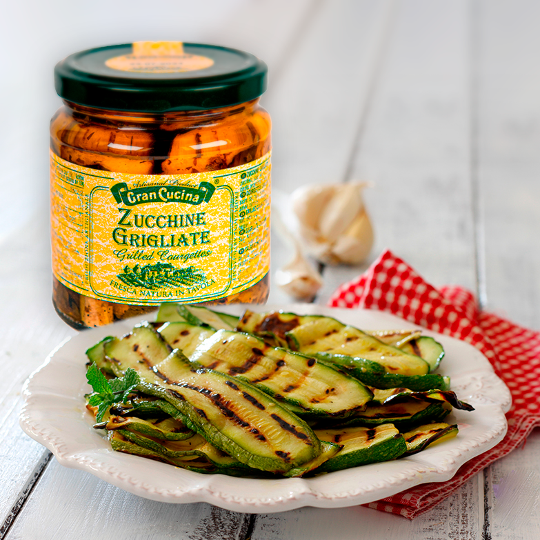 Grilled Zucchini in Olive Oil – Sweetaly